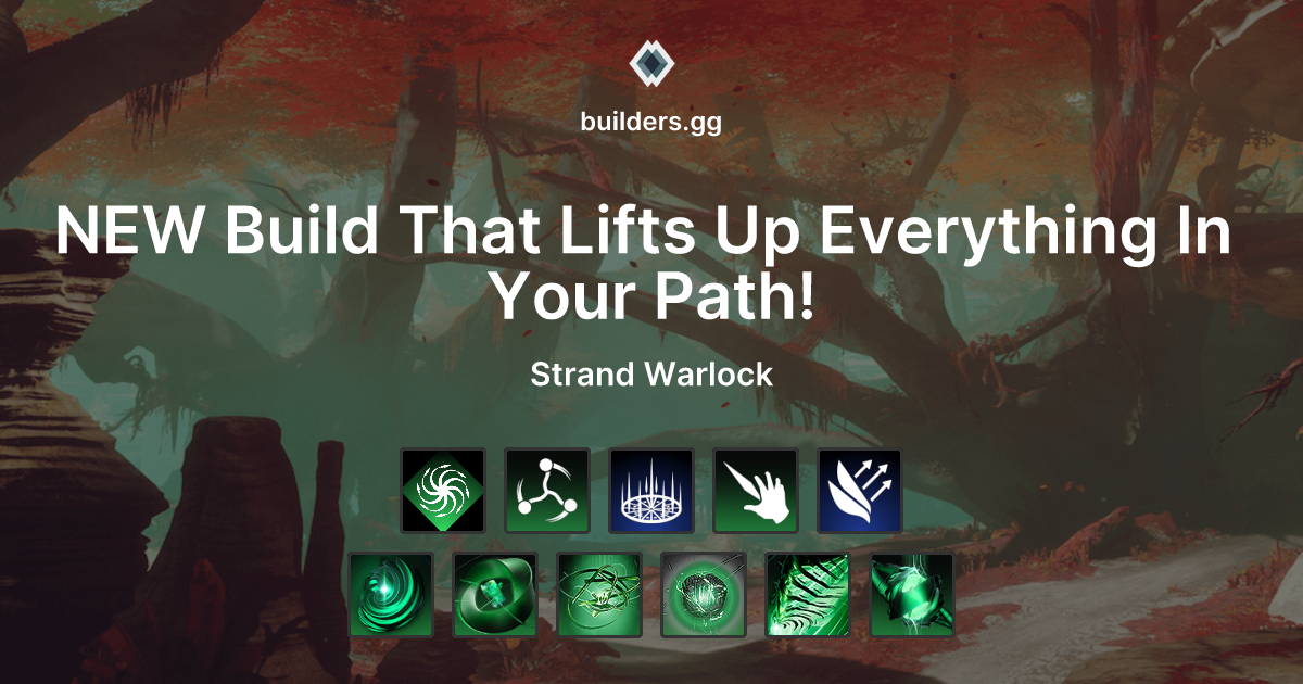 Strand Warlock Suspend // Woven Mail Build (4oiyeiy) - builders.gg