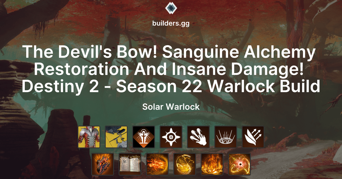 The devils bow alchemy build (hyqvhmy) - builders.gg