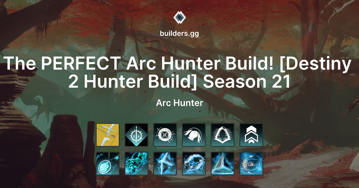 The PERFECT Arc Hunter Build! (qfqdqry) - builders.gg